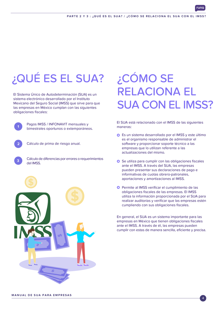 Manual de SUA para empresas | Runa HR